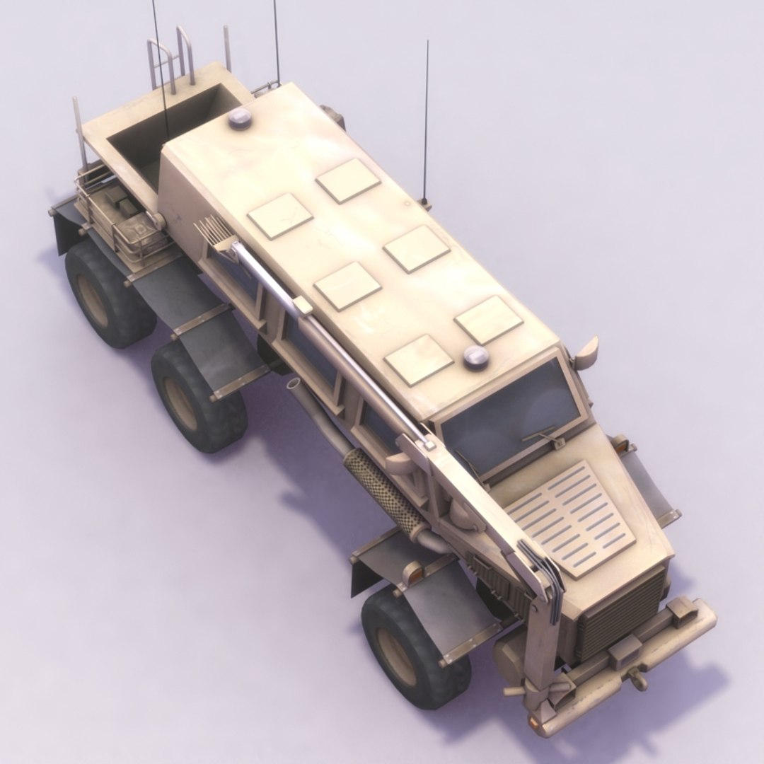 Buffalo Mrap 3d Model