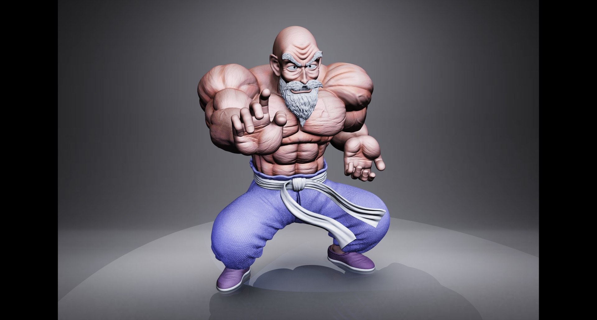 MASTER ROSHI 3D - TurboSquid 2196888