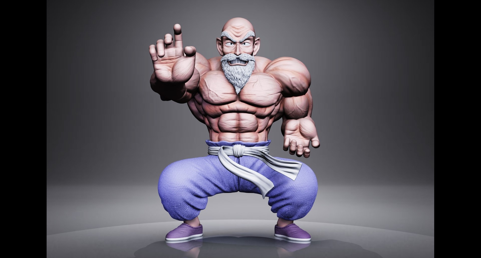 MASTER ROSHI 3D - TurboSquid 2196888