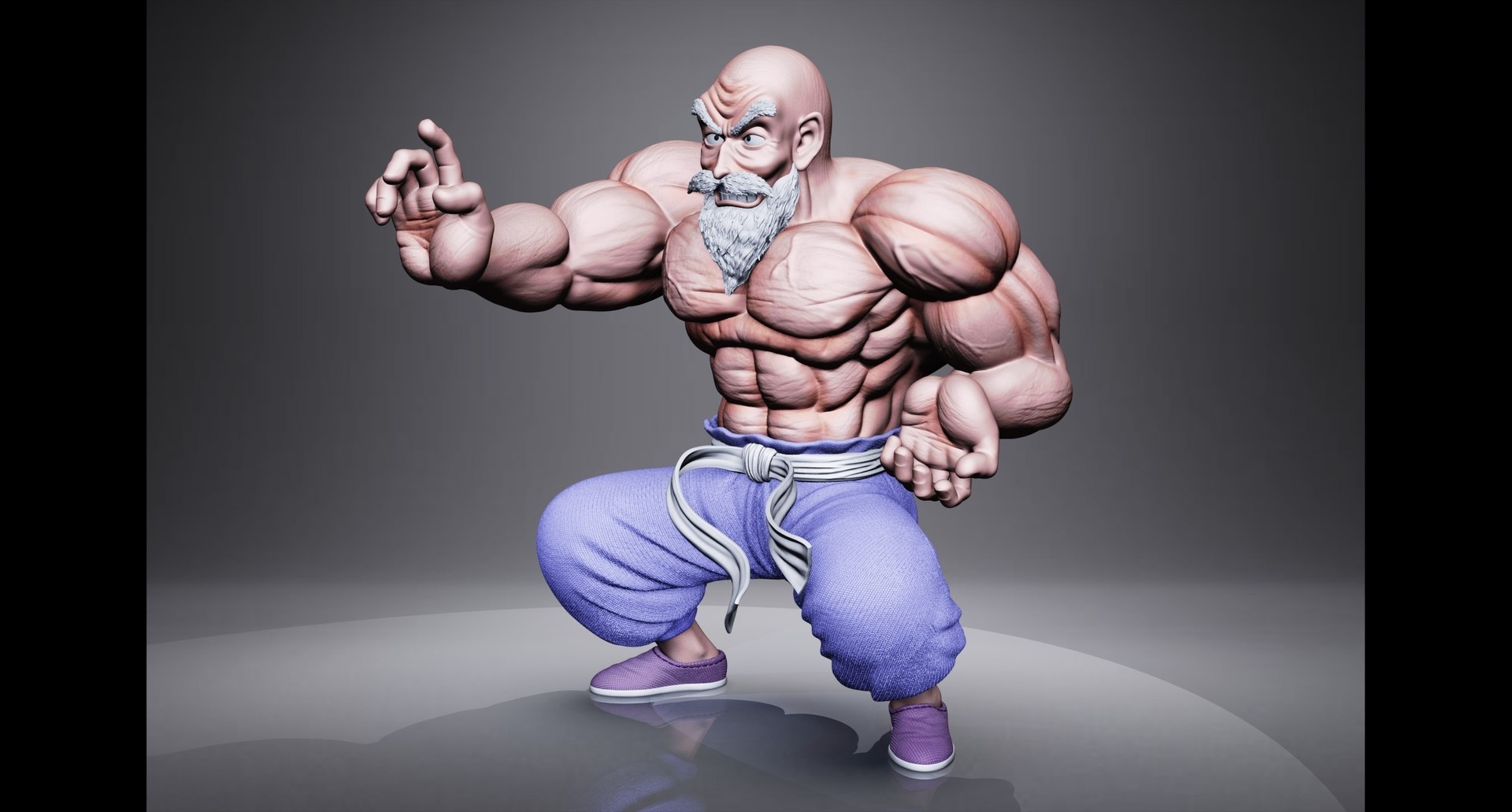 MASTER ROSHI 3D - TurboSquid 2196888