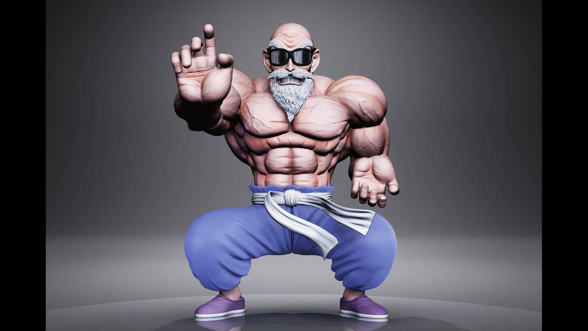 MASTER ROSHI 3D - TurboSquid 2196888