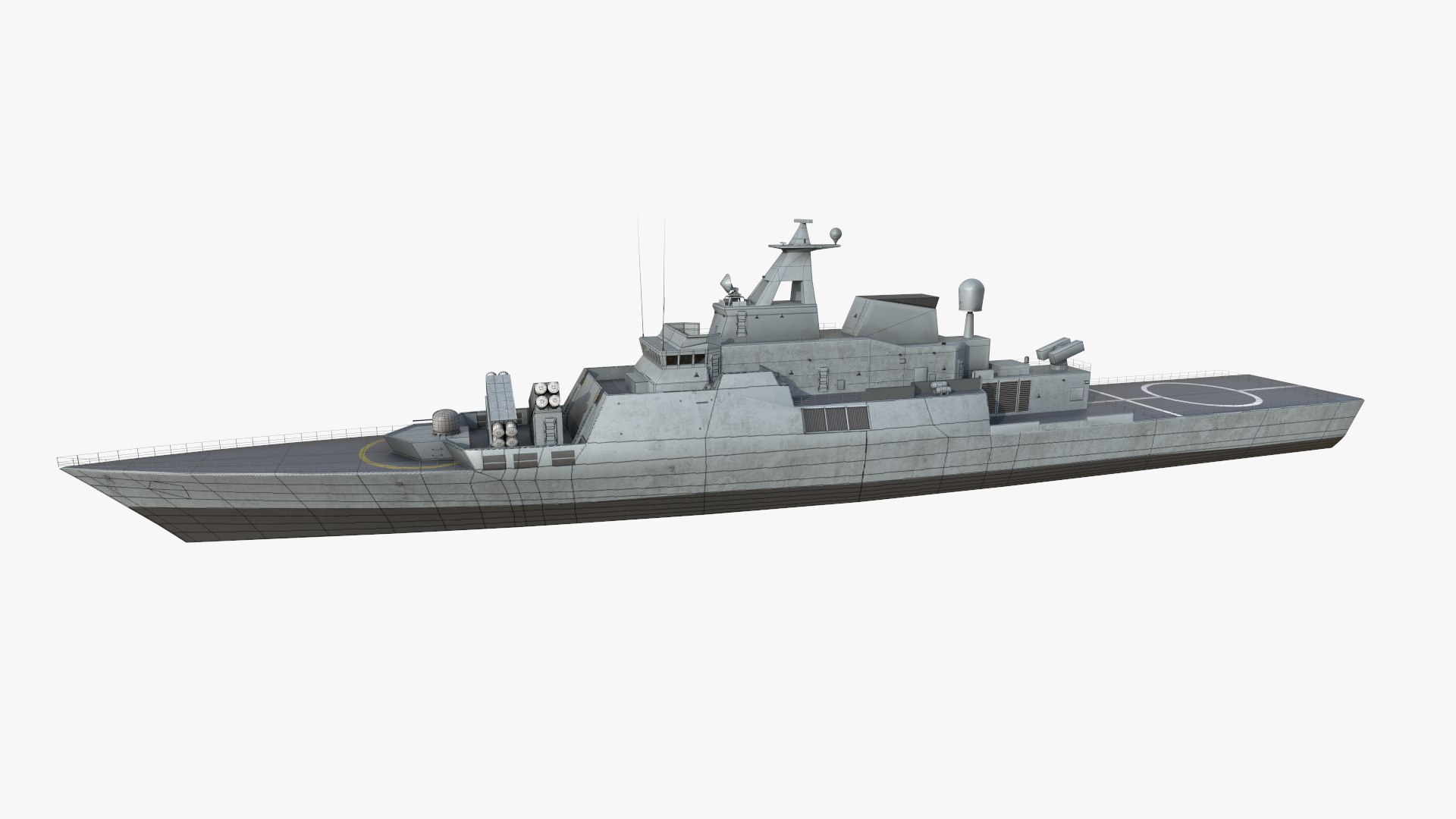 Qahir Class 3D Model - TurboSquid 2203707