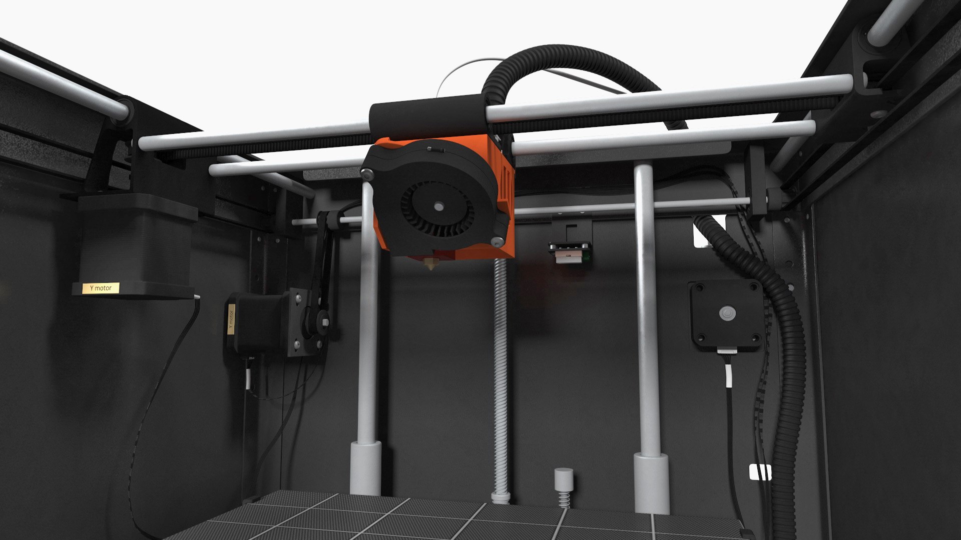 Flying Bear Ghost 5 3D Printer Rigged For Cinema 4D 3D - TurboSquid 2095371