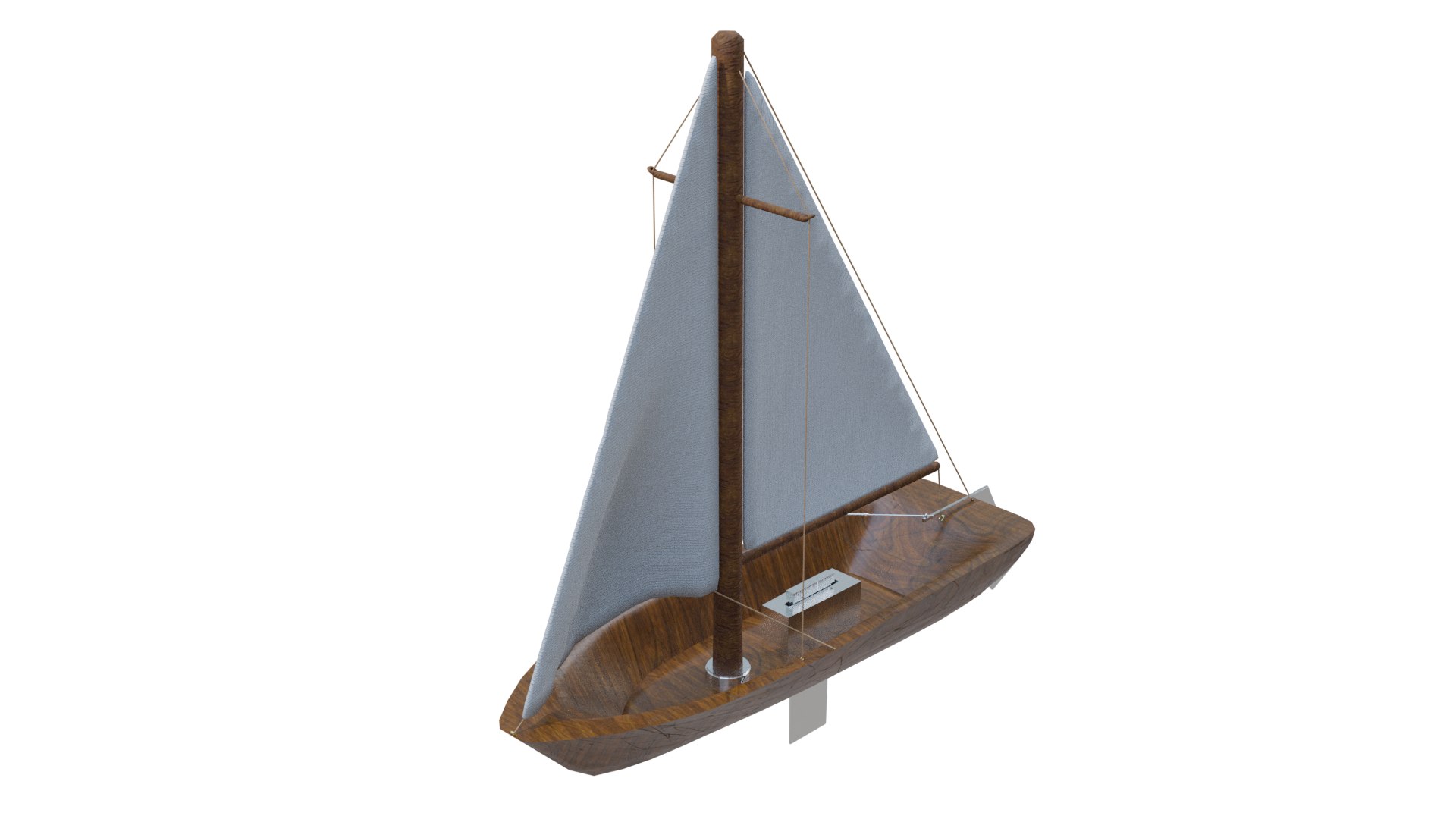 3D Model Sailing Boat - TurboSquid 1997049