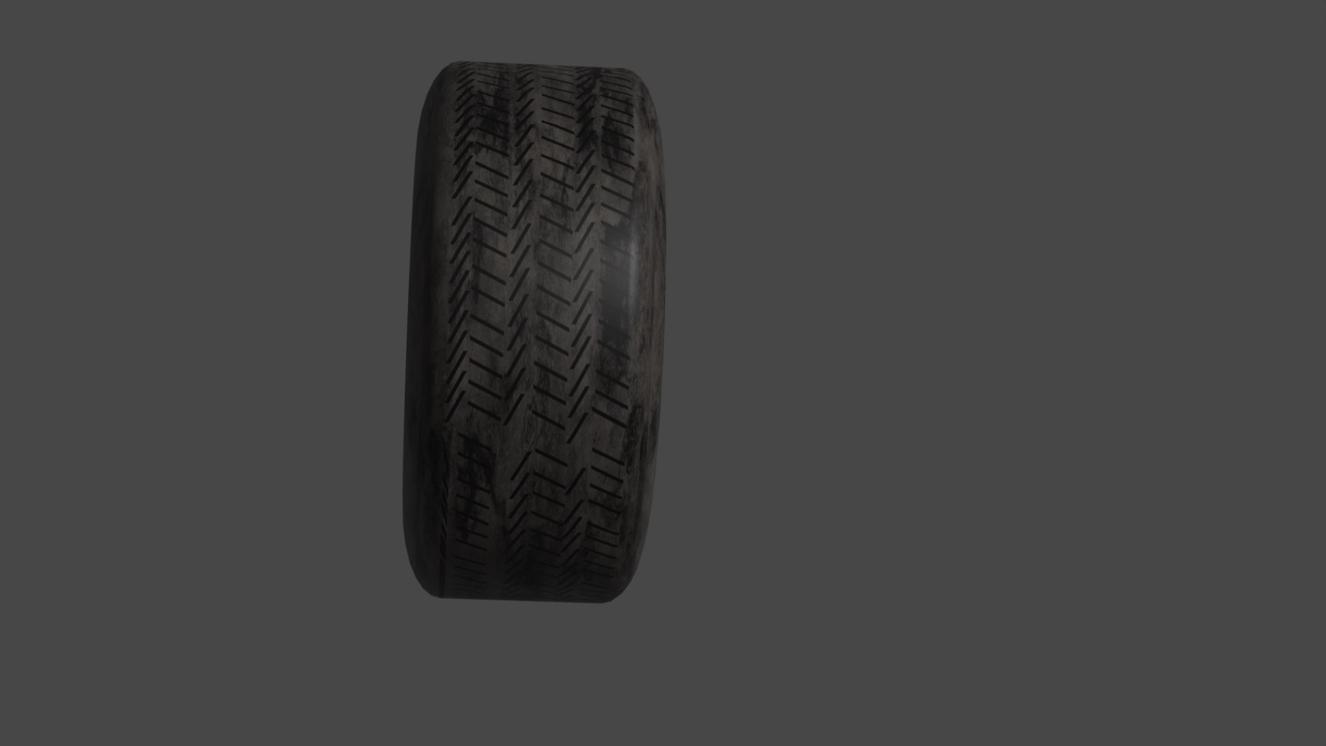 3D Dirty Tire Model - TurboSquid 2118200