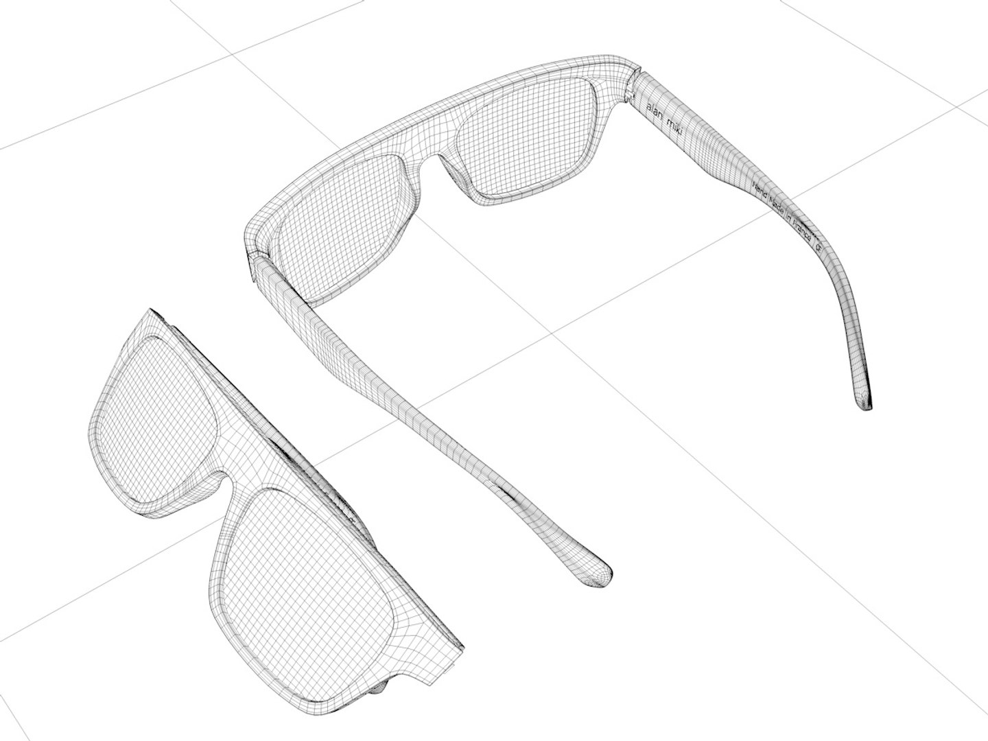 3dsmax Glasses Eyeglasses Rim