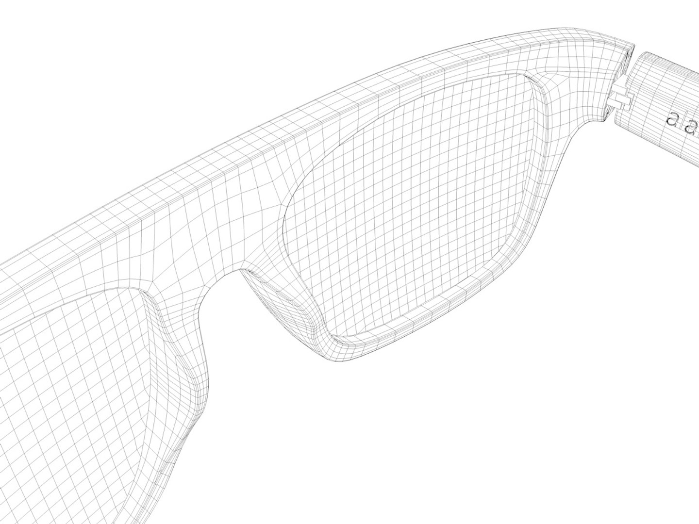 3dsmax Glasses Eyeglasses Rim