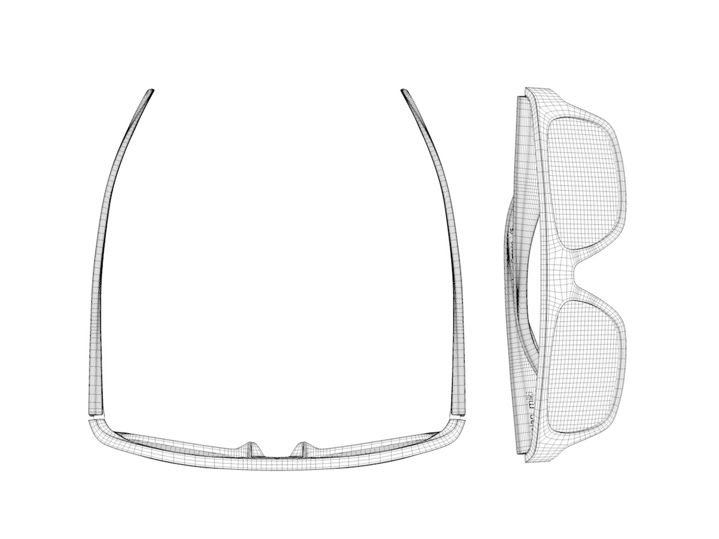 3dsmax Glasses Eyeglasses Rim