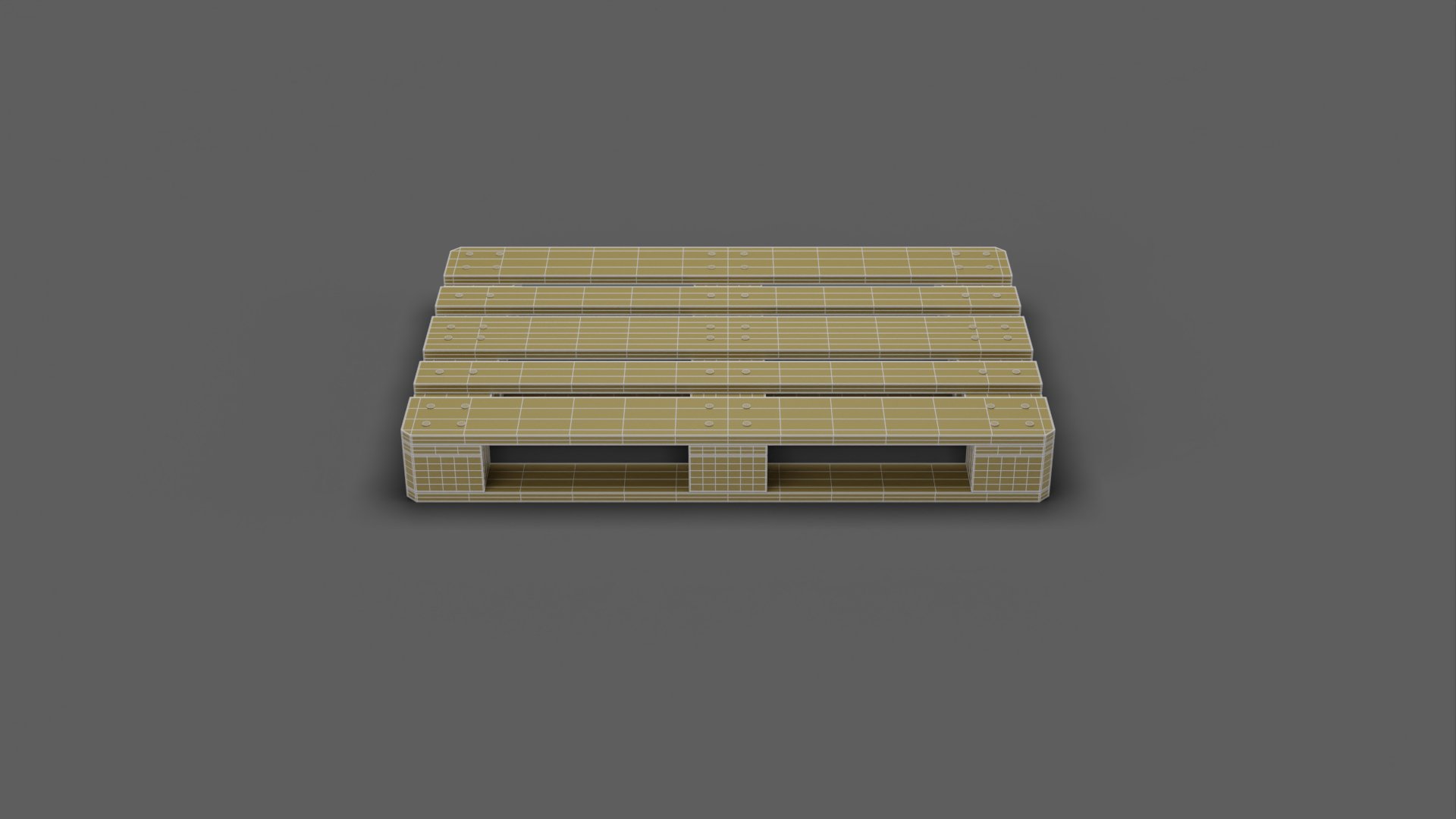 Wooden Pallet V2 3D Model - TurboSquid 2190064