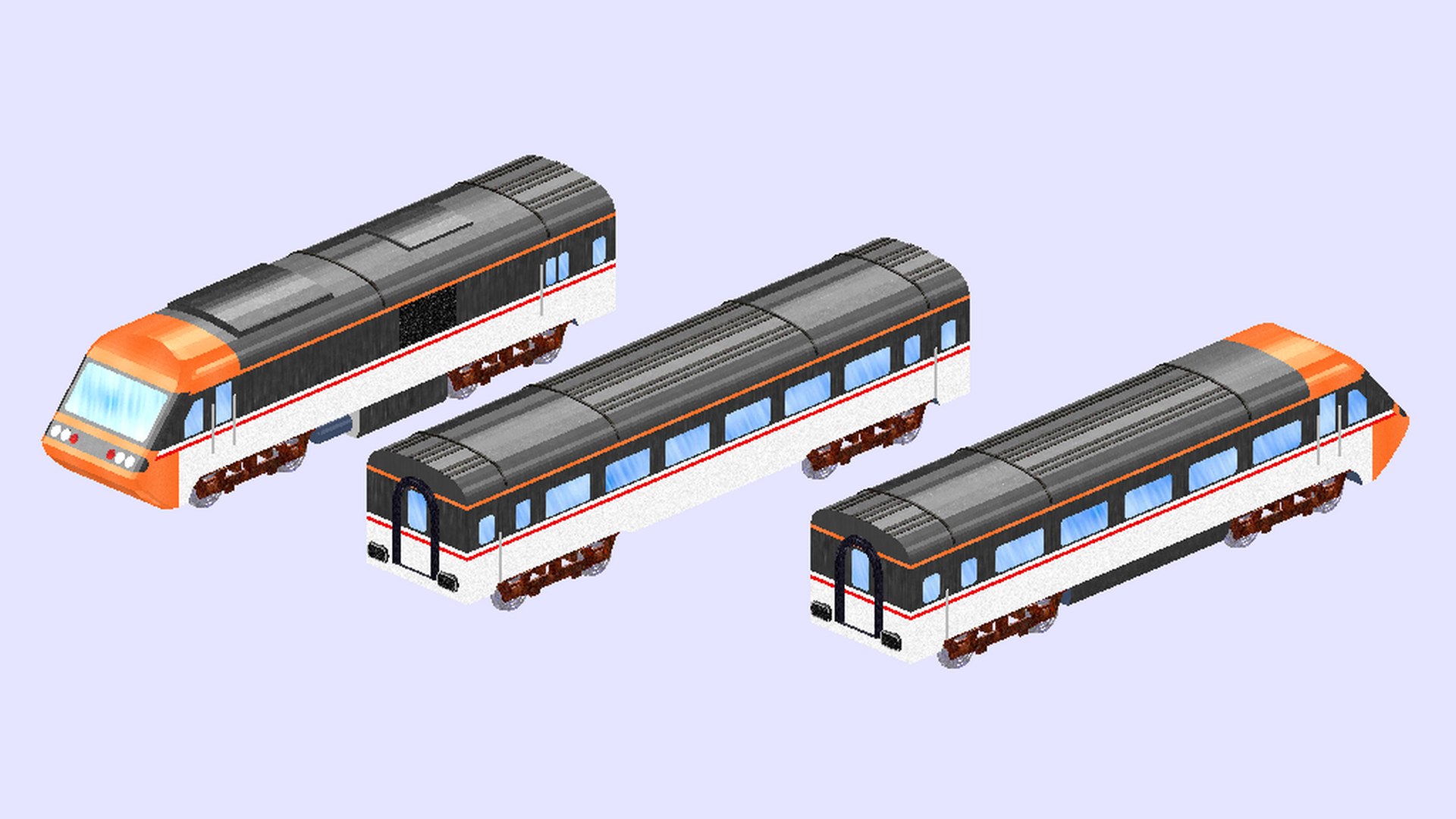 3D British Rail Class 43 - TurboSquid 1708023