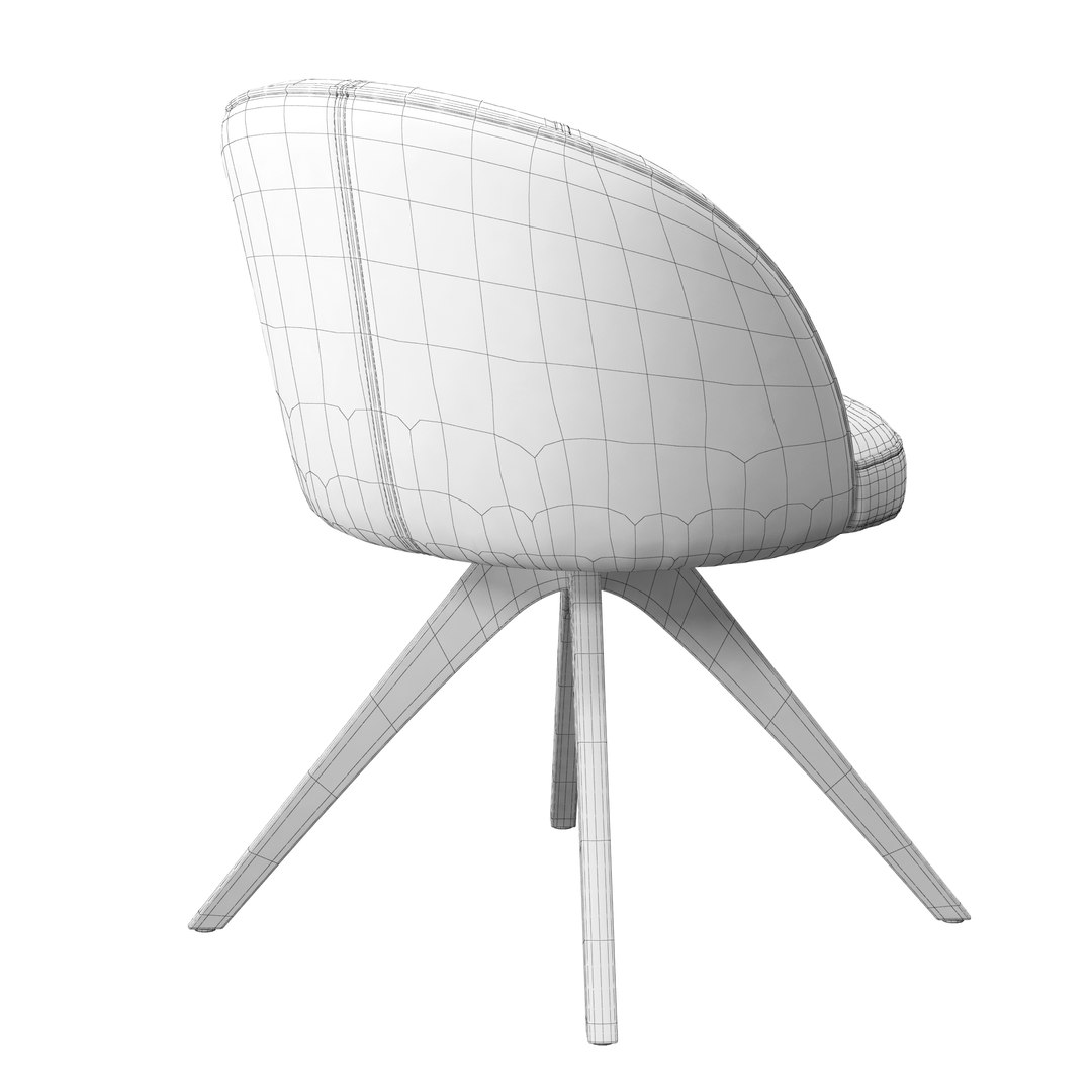 3D model rolf benz 629 chair - TurboSquid 1374817