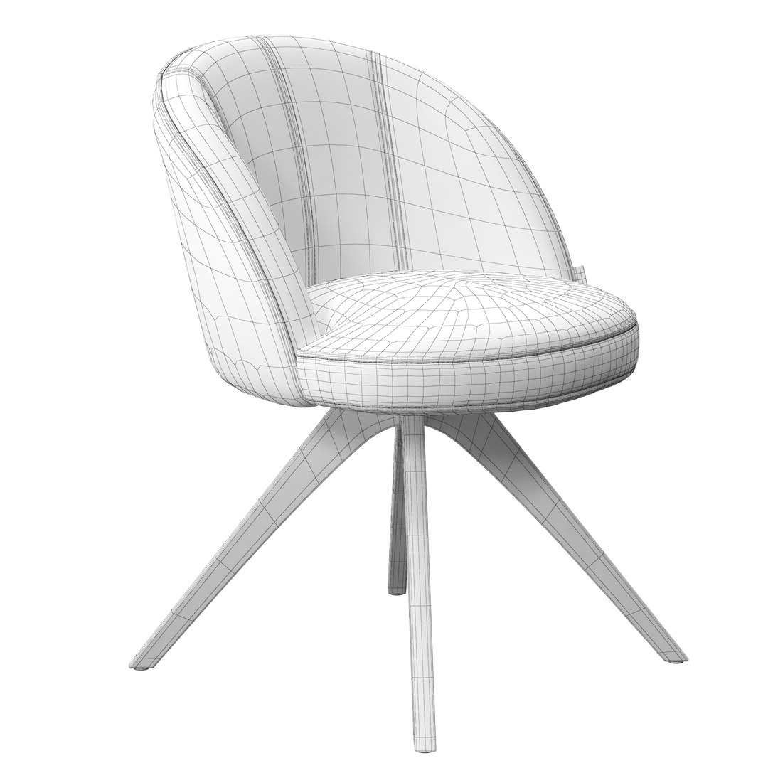 3D Model Rolf Benz 629 Chair - TurboSquid 1374817