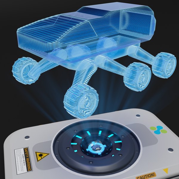 3D Holographic Projector model - TurboSquid 1841922