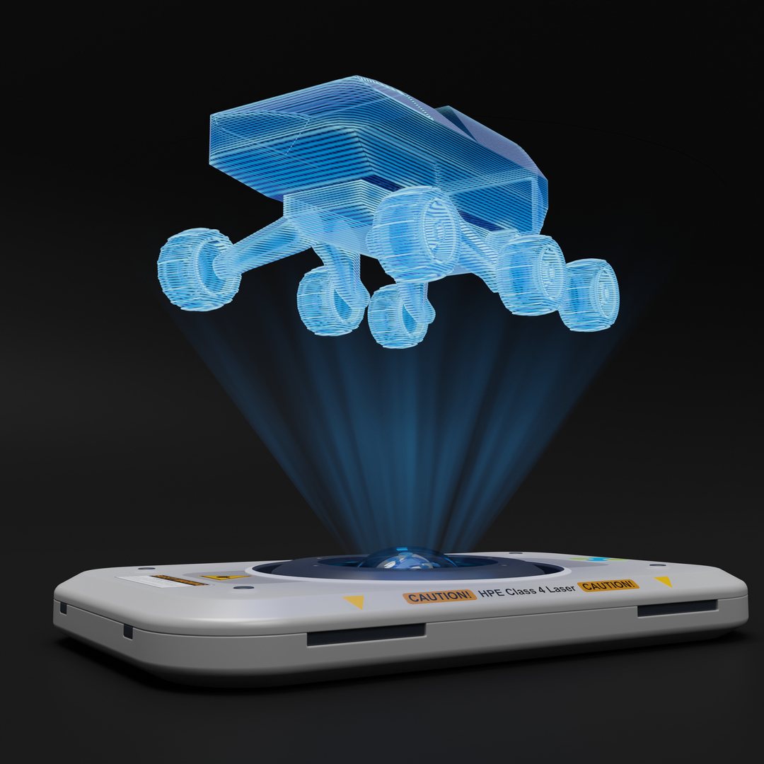 3D Holographic Projector model - TurboSquid 1841922