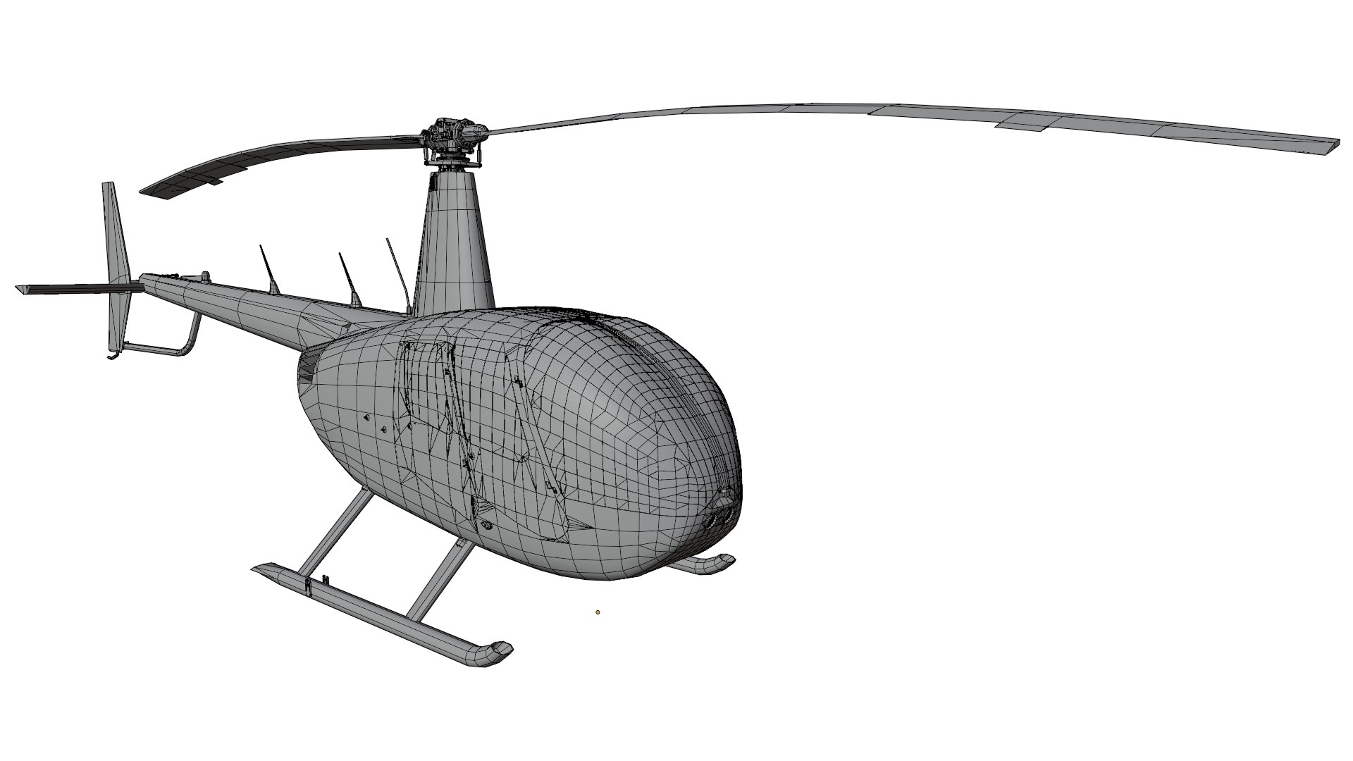 Robinson R44 Model - TurboSquid 2422564