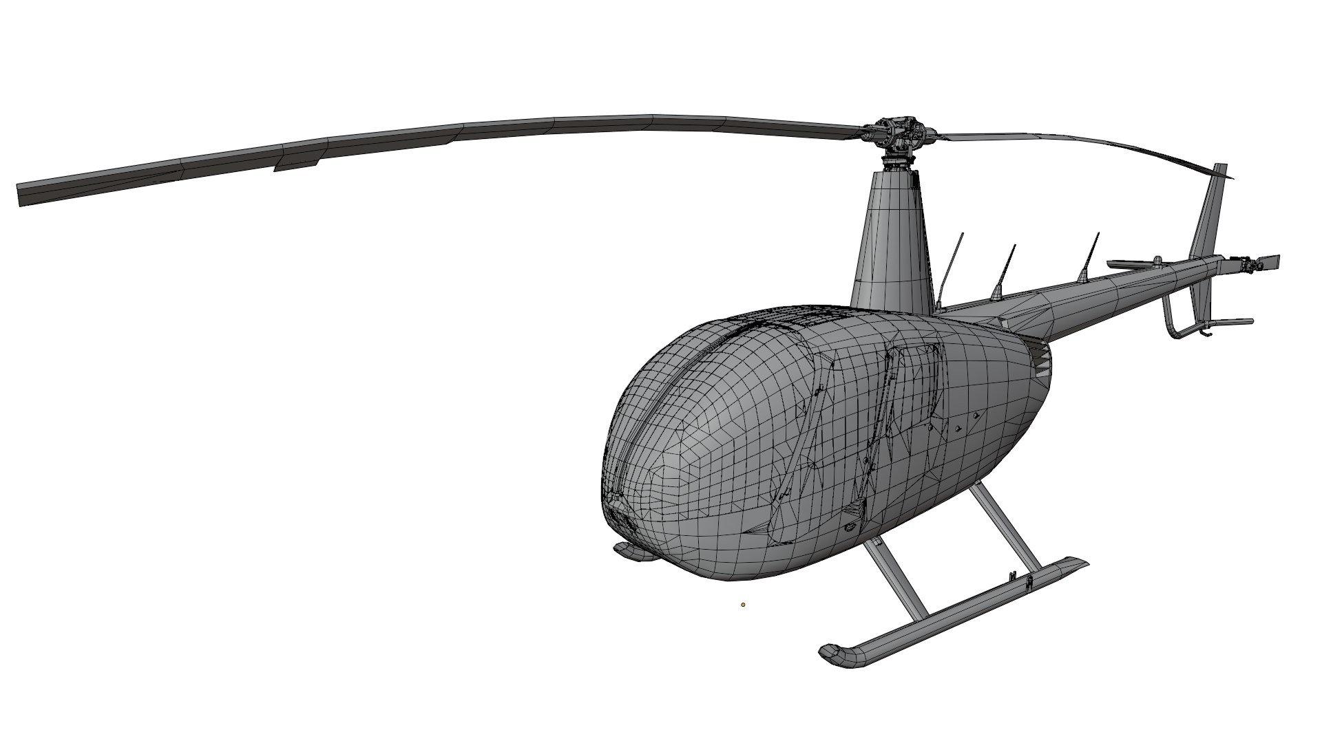 Robinson R44 Model - TurboSquid 2422564