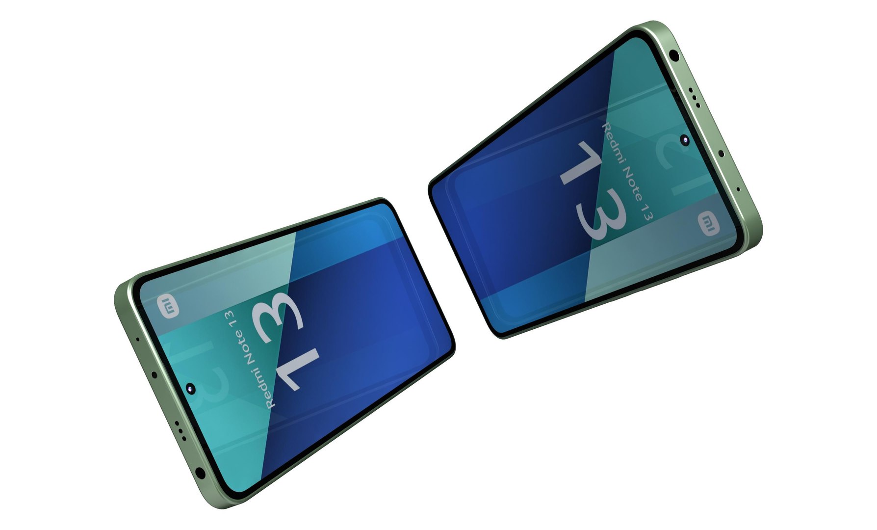 Xiaomi Redmi Note 13 4G Green 3D - TurboSquid 2180769