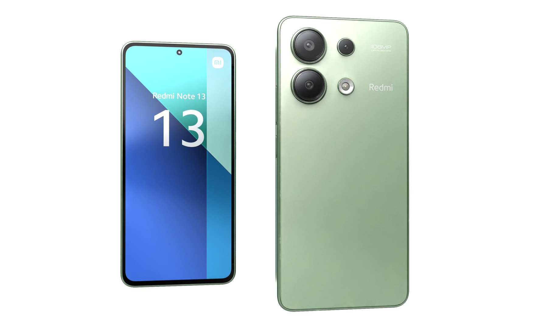 Xiaomi Redmi Note 13 4G Green 3D - TurboSquid 2180769