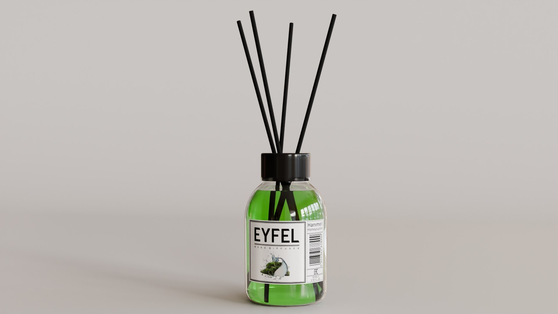 Eyfel Perfume Reed Diffuser Seaweed Model - TurboSquid 2395008
