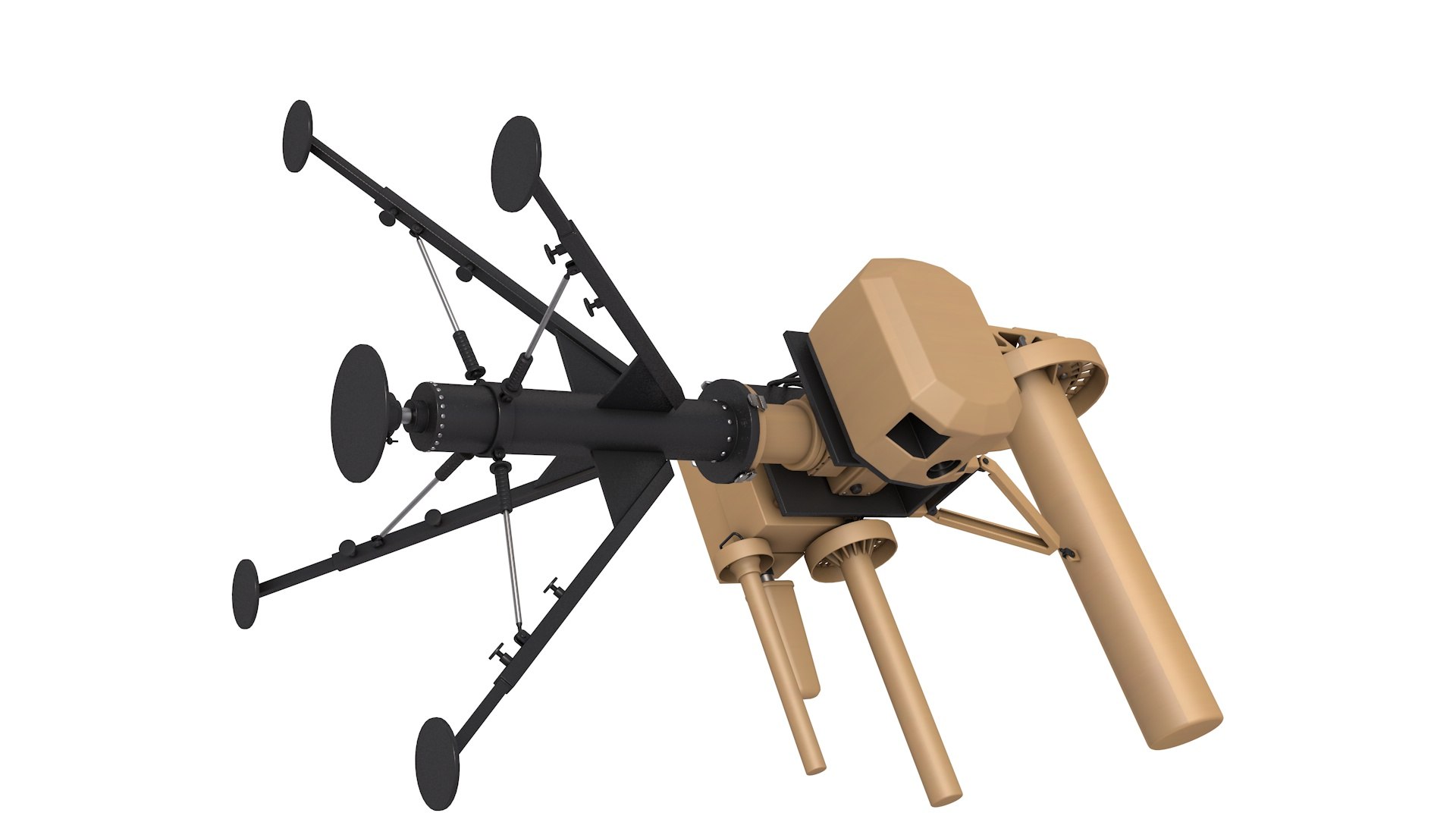 3D Blighter Electro Optical System And Directional - TurboSquid 2272456