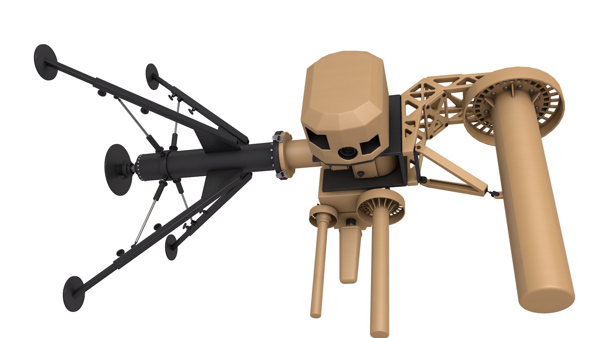 3D Blighter Electro Optical System And Directional - TurboSquid 2272456