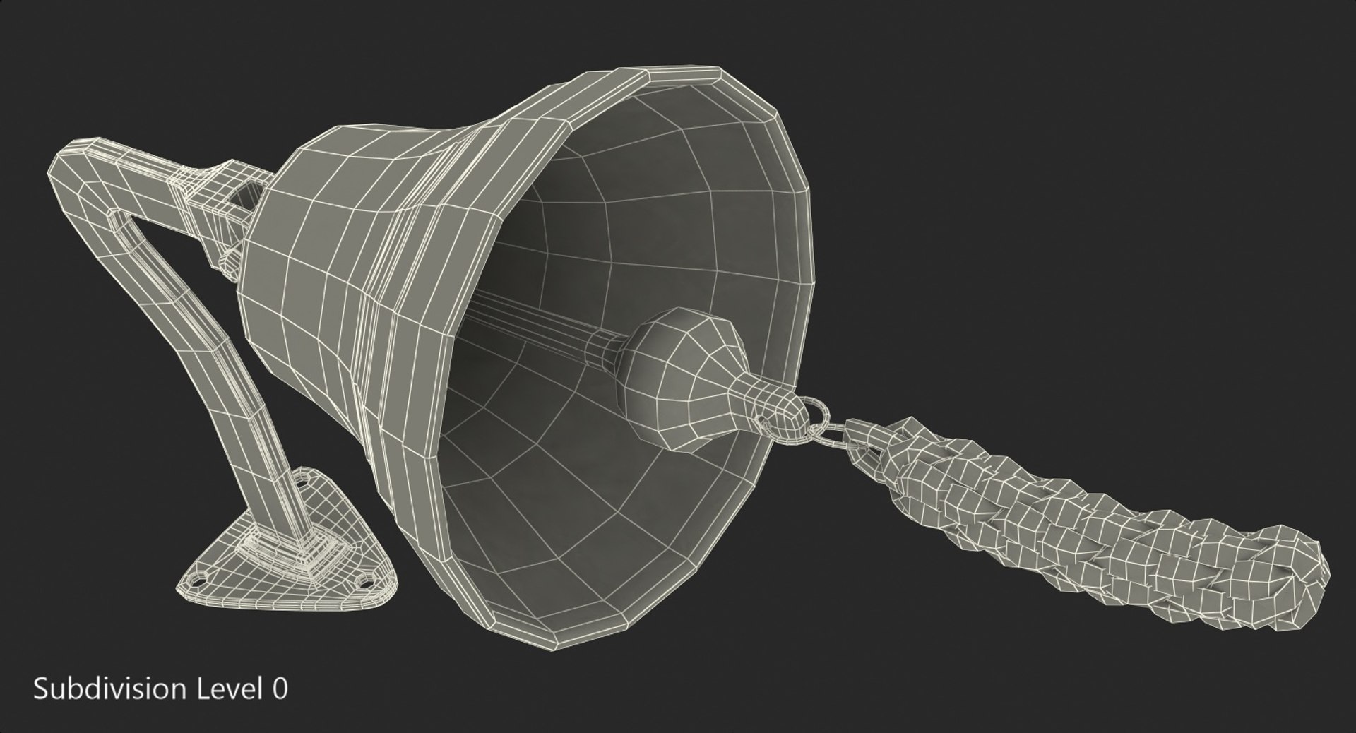 3D Bronze Ship Bell Model - TurboSquid 1275374