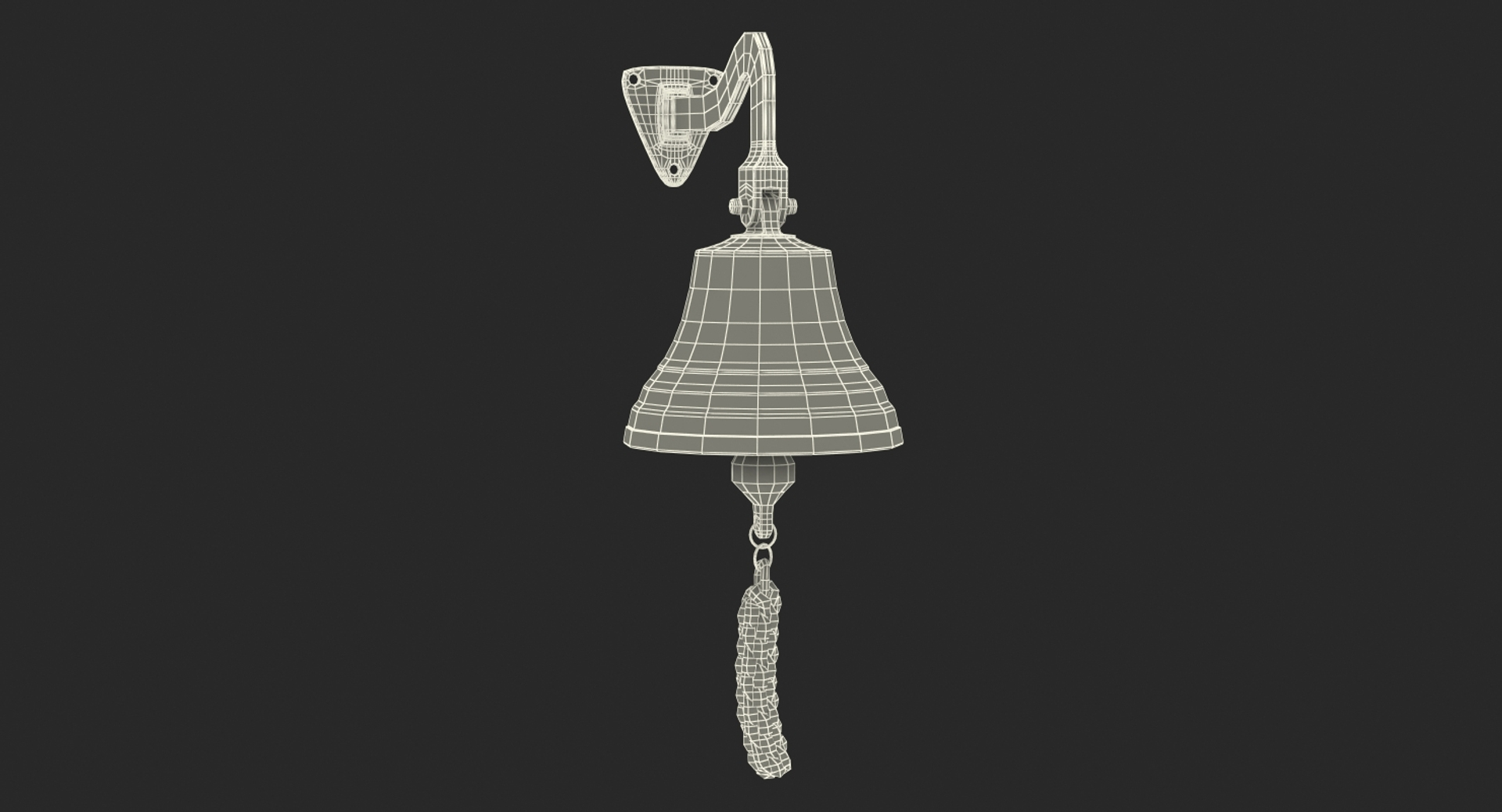 3D Bronze Ship Bell Model - TurboSquid 1275374