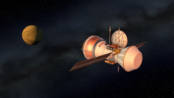 Spacecraft venera 3D - TurboSquid 1655317