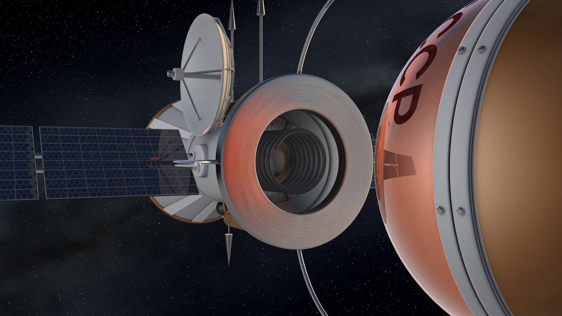 Spacecraft Venera 3D - TurboSquid 1655317