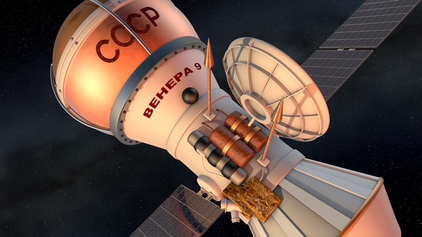 Spacecraft venera 3D - TurboSquid 1655317