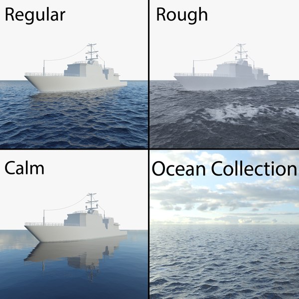ocean weather water 3d max
