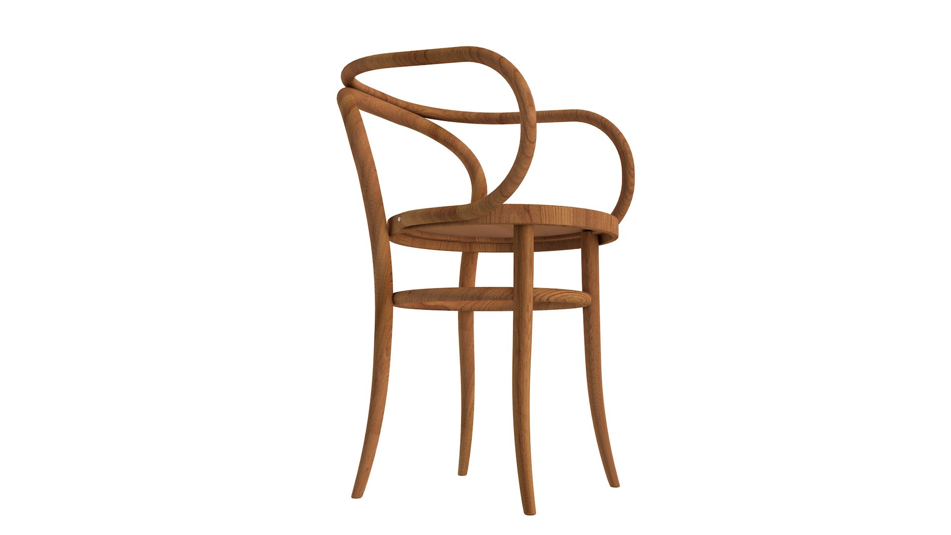 3D Old Thonet 209 Chair model - TurboSquid 1763701