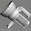 3ds Max Spotlight Modeled