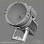 3ds Max Spotlight Modeled