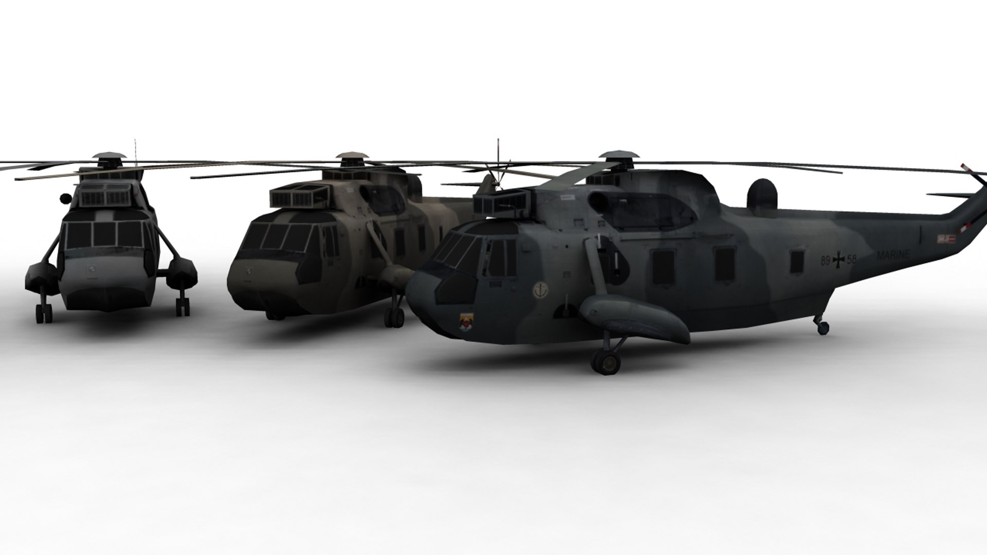 3d Model Sea King