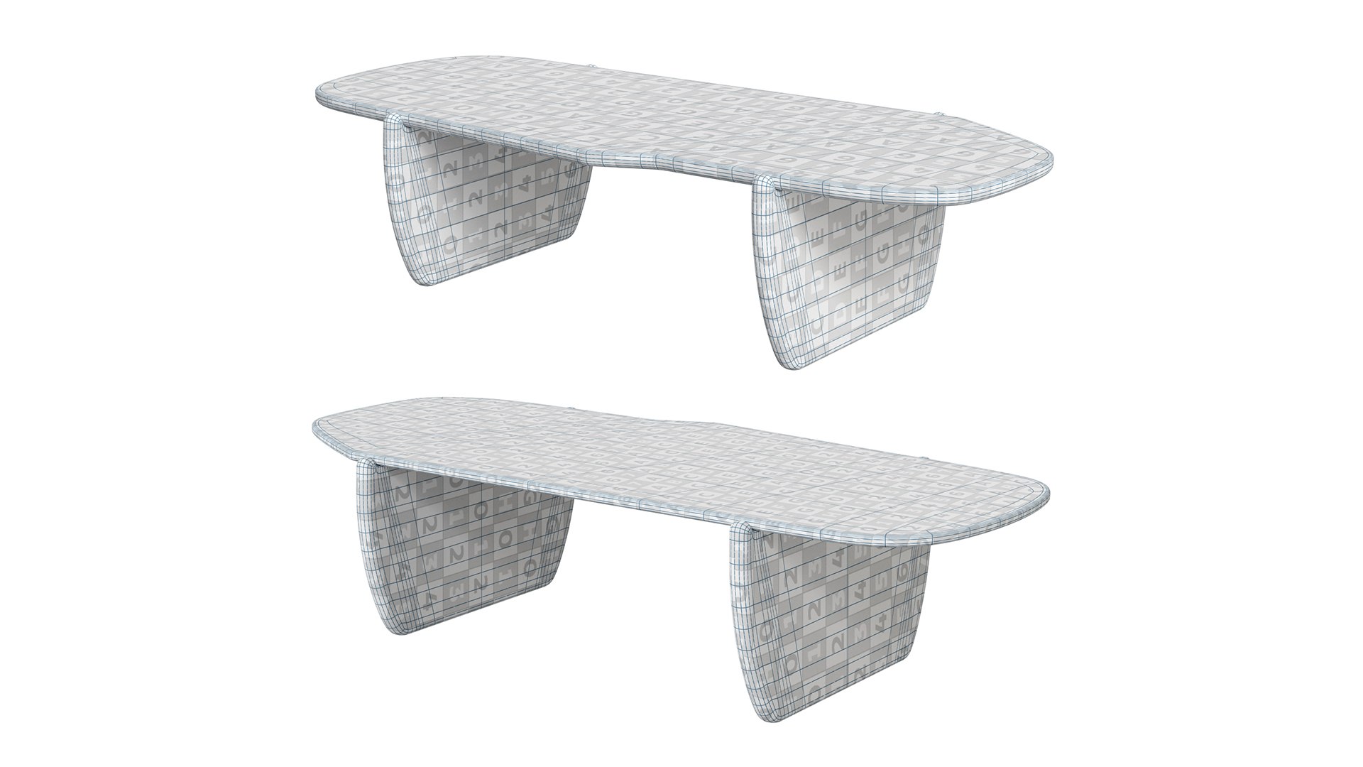 3D David Shaw Finch Coffee Tables Model - TurboSquid 2212298