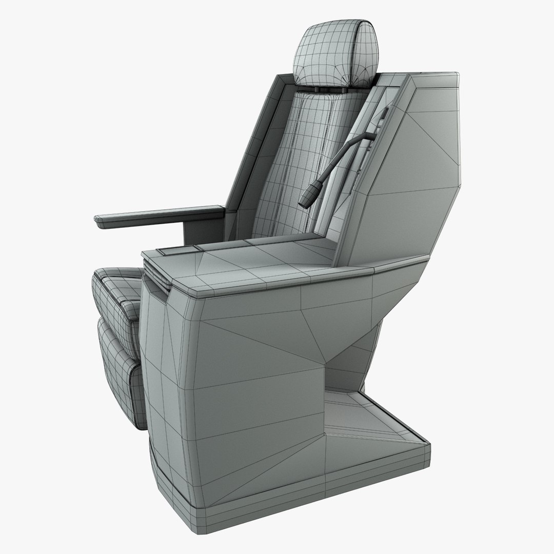 3d Obj Class Airplane Seat
