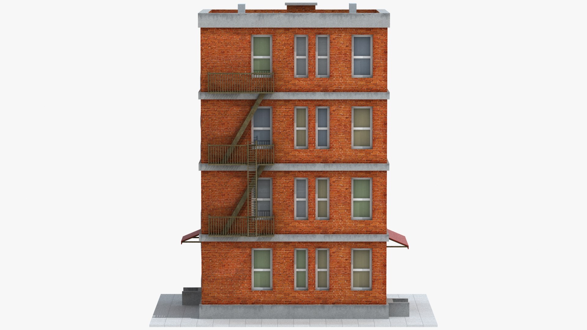 Cartoon Building 3D - TurboSquid 1832970