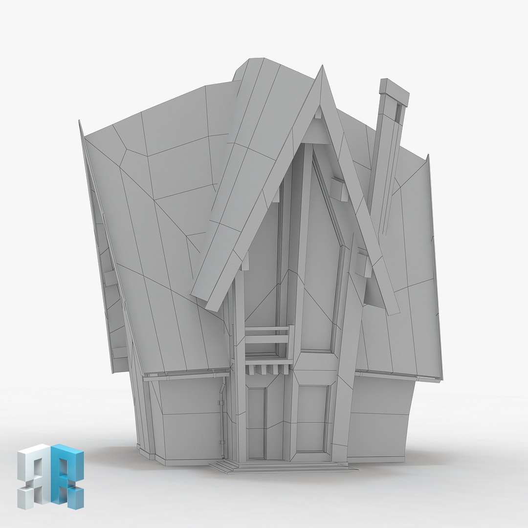 3d fantasy building model