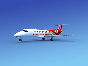3D Embraer ERJ 135 Models - Browse & Download Formats - TurboSquid
