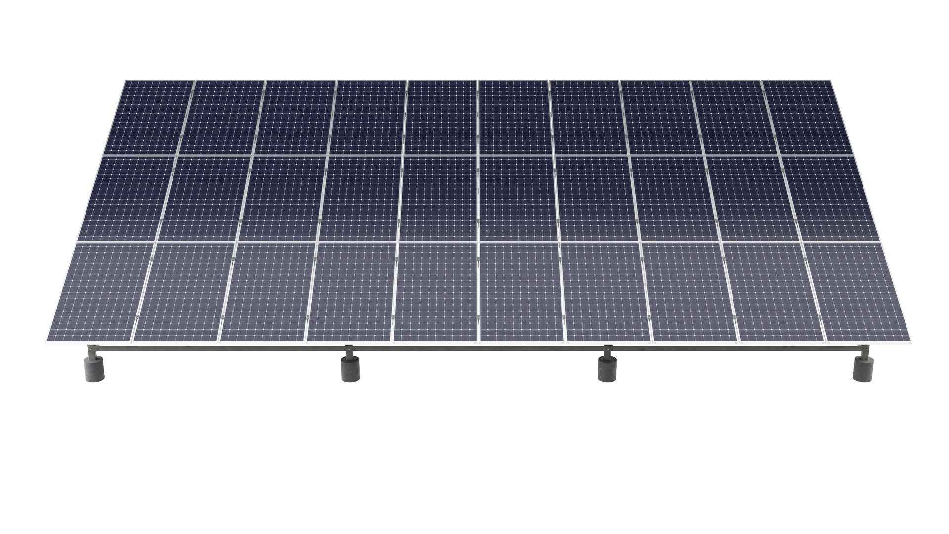 3D Solar Panel Model - TurboSquid 2351319