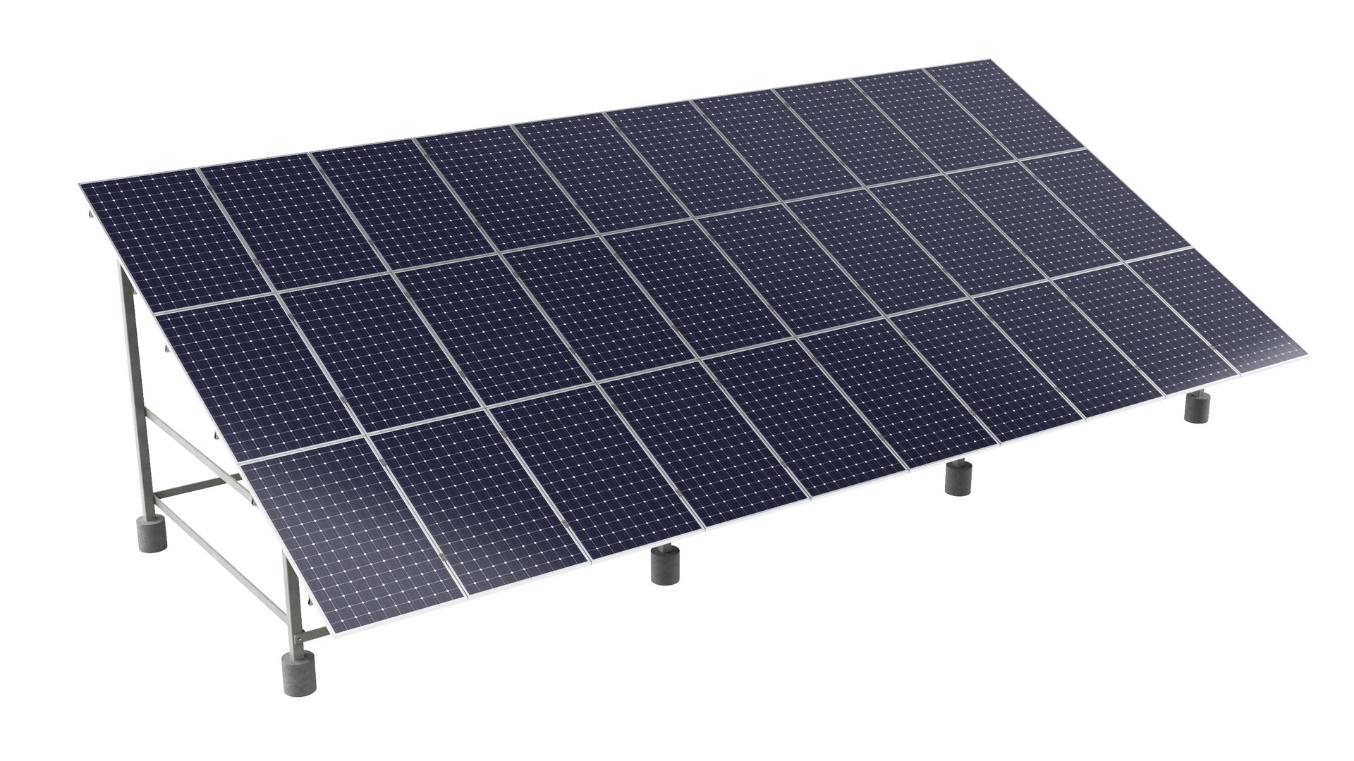 3D Solar Panel Model - TurboSquid 2351319