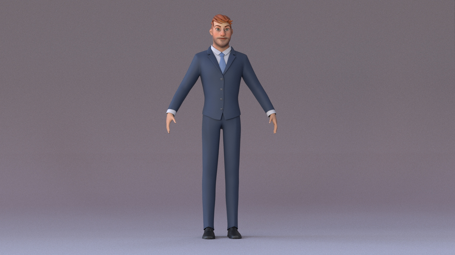 3D Andy Anna Cartoon Rig Model - TurboSquid 2505856