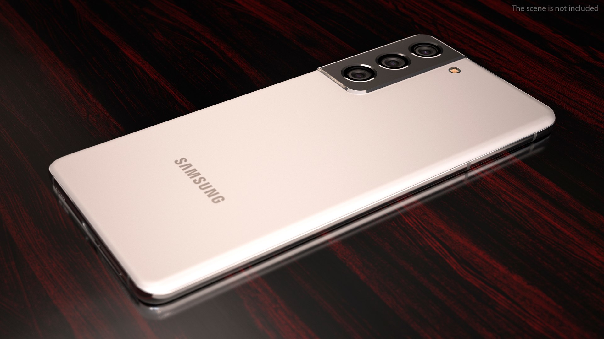 3D model Samsung Galaxy S21 Phantom White - TurboSquid 1796883