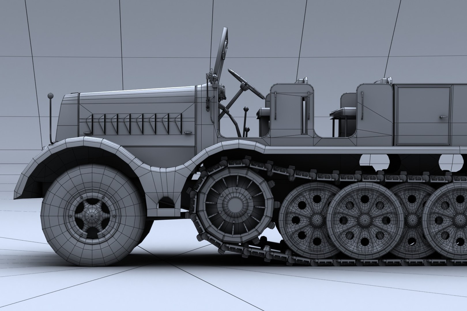 3D Sd Kfz 9 Famo - TurboSquid 1399681