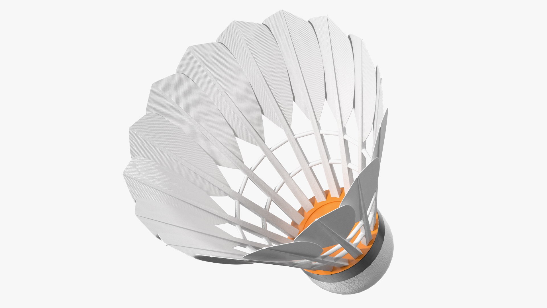 Badminton Feather Shuttlecock 3D Model - TurboSquid 2148610