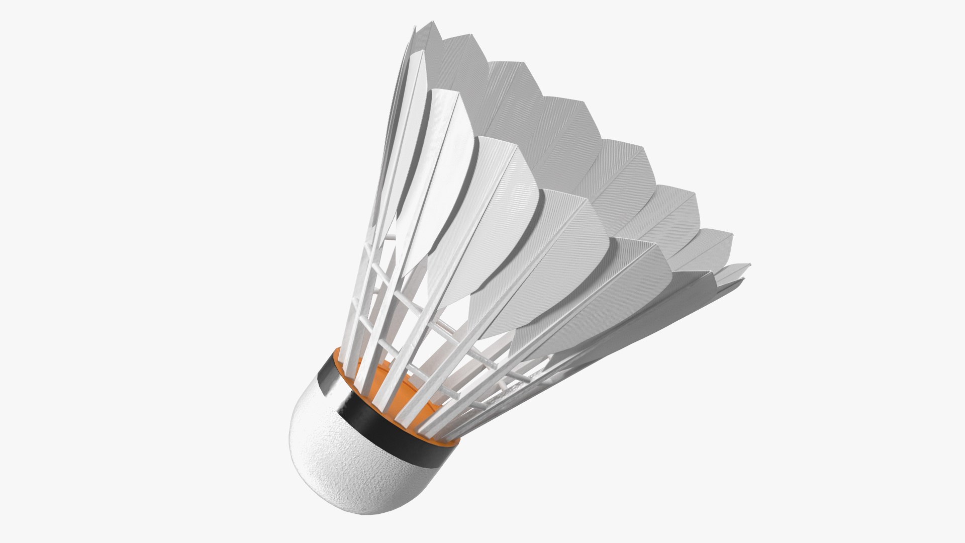 Badminton Feather Shuttlecock 3D Model - TurboSquid 2148610