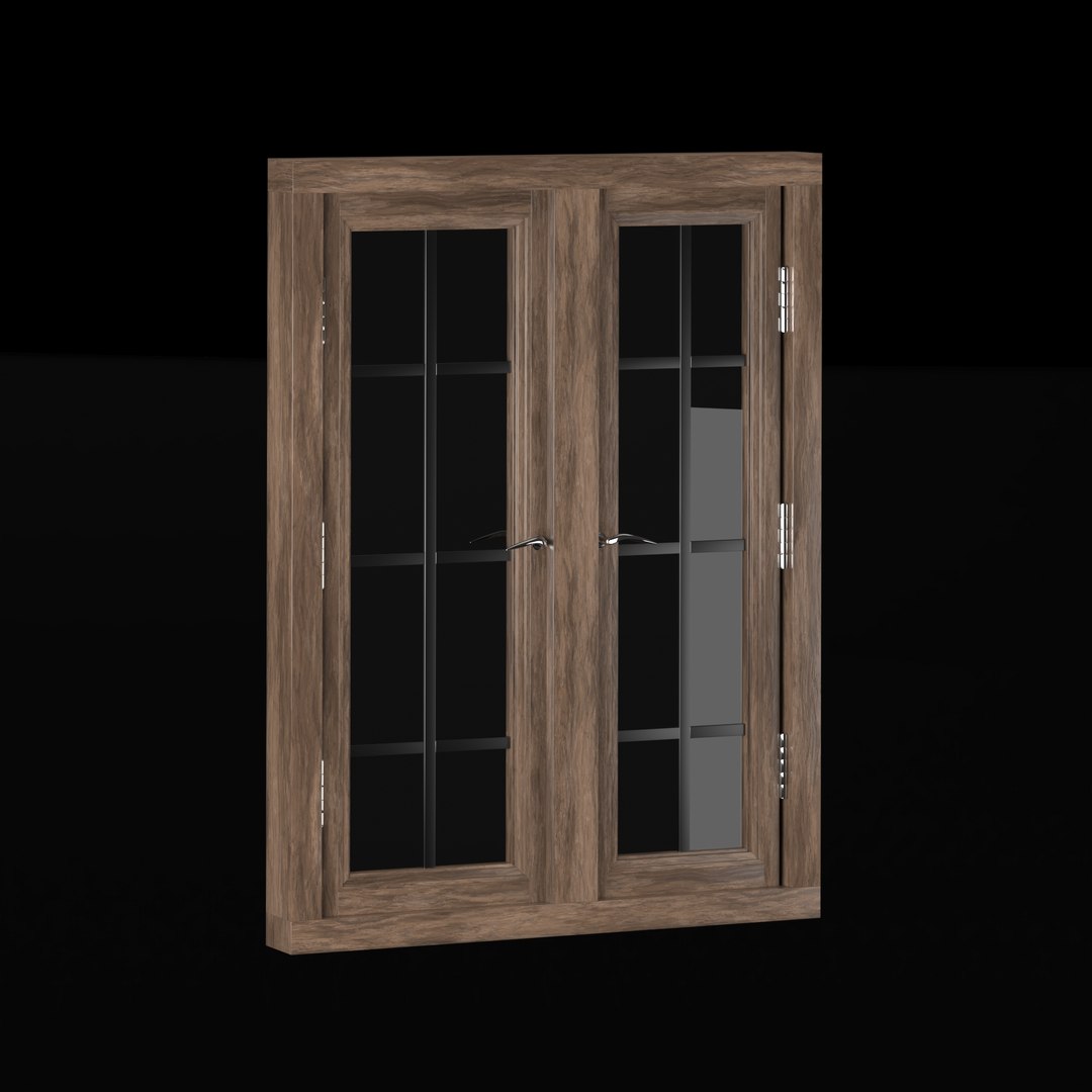 Wooden Windows 3D - TurboSquid 1817372