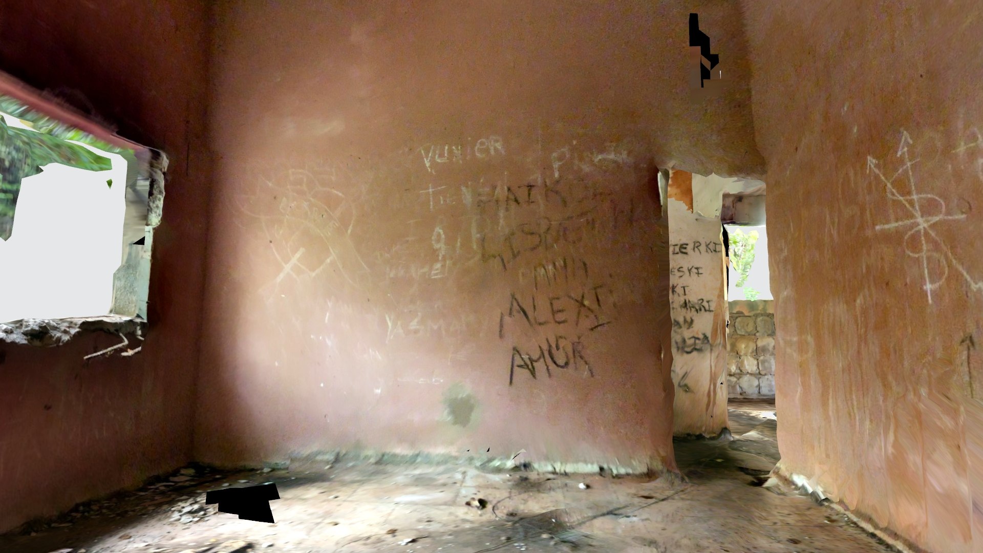 3D Abandoned Cafeteria - TurboSquid 1968284