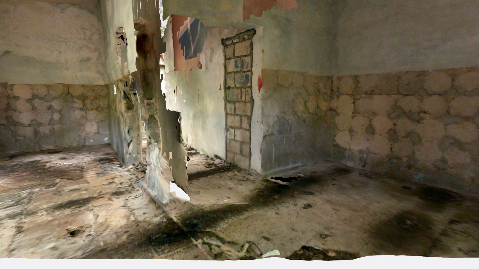 3D Abandoned Cafeteria - TurboSquid 1968284